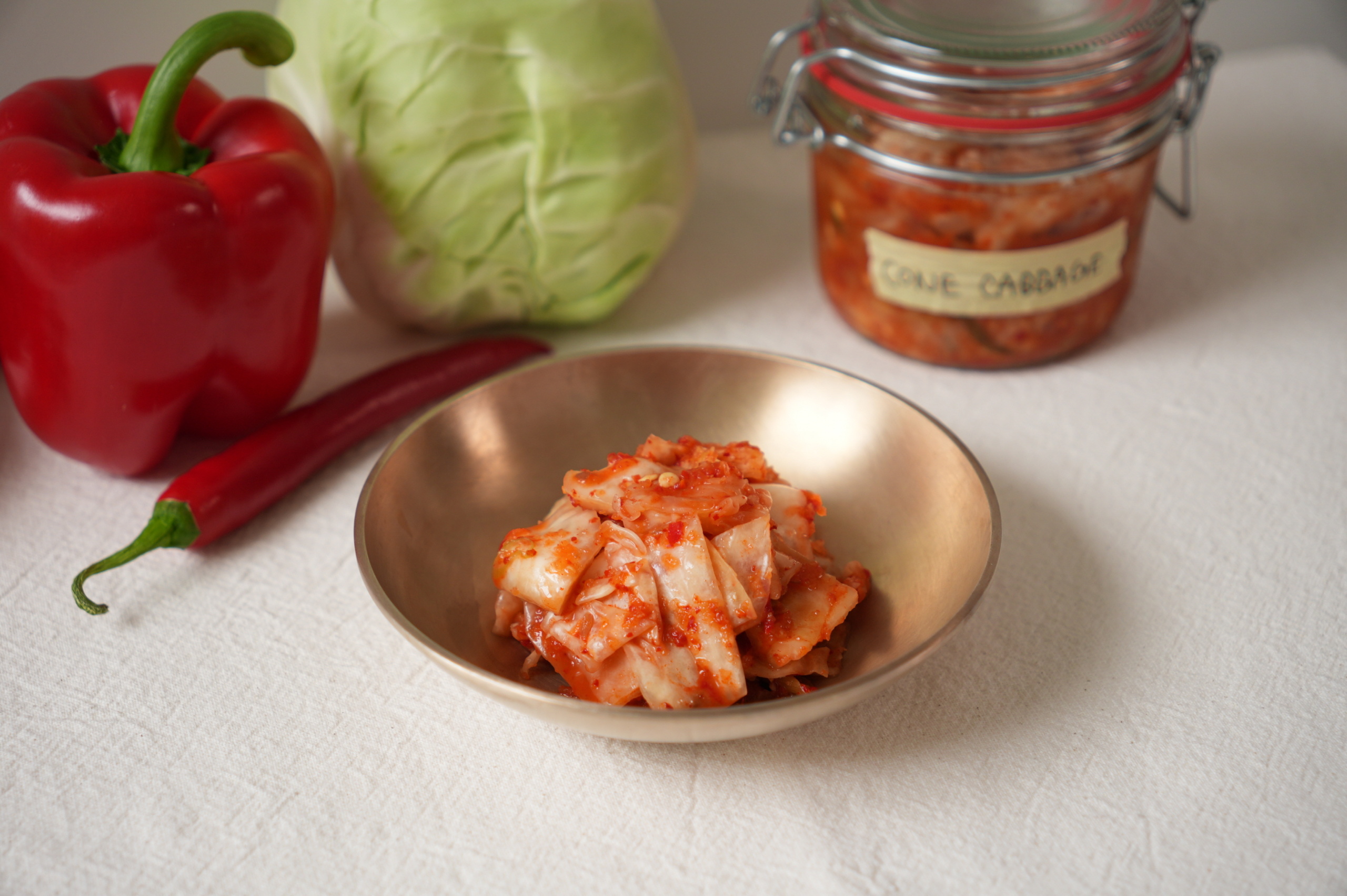 Cabbage Kimchi ｜How to Make Kimchi with Pointed or White/Green Cabbage ...